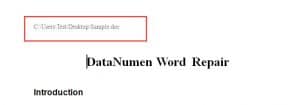 6 Quick Ways to Get the Full Path of Your Word Document File - Data ...