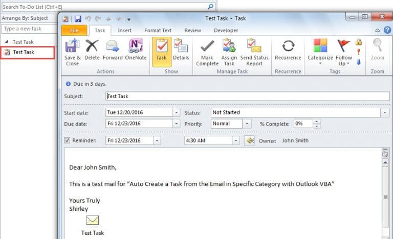 How to Auto Create a Task whenever a Specific Category Is Assigned to ...