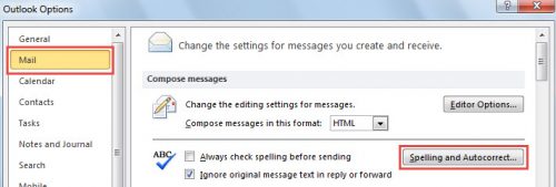 How to Add or Remove Words in Outlook Custom Dictionary - Data Recovery ...