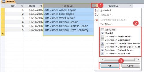 How to Sort and Filter Records in Your Access