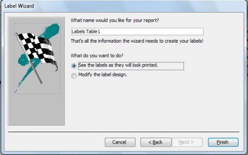 How to Quickly Print Mailing Labels in Your Access