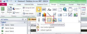 How to Add Multiple Queries in One MS Access Report