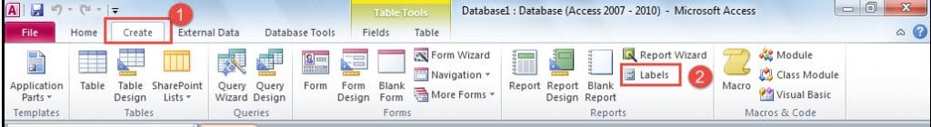 How to Quickly Print Mailing Labels in Your Access