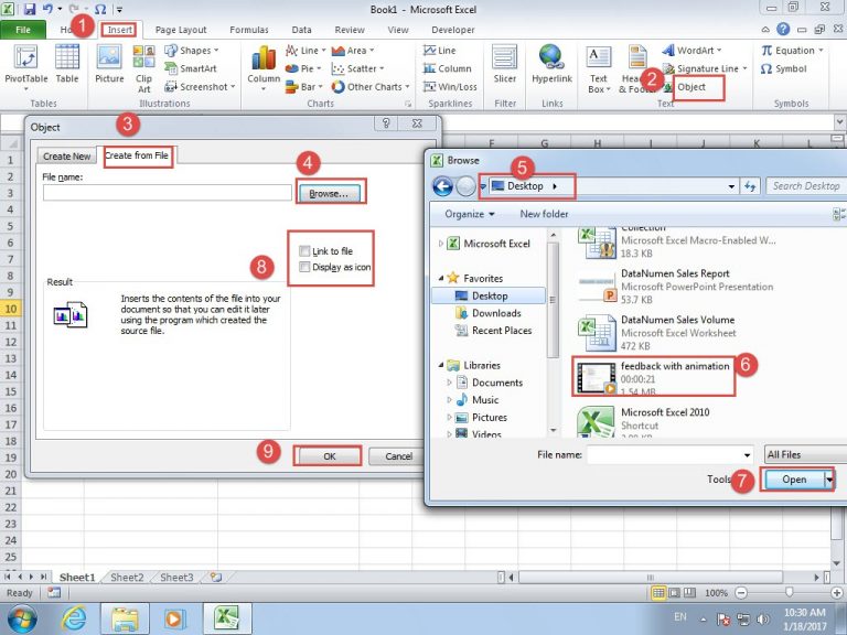 2 Effective Methods to Embed Videos into Your Excel Worksheet