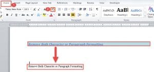 8 Ways to Quickly Clear the Formatting of Characters or Paragraphs in ...