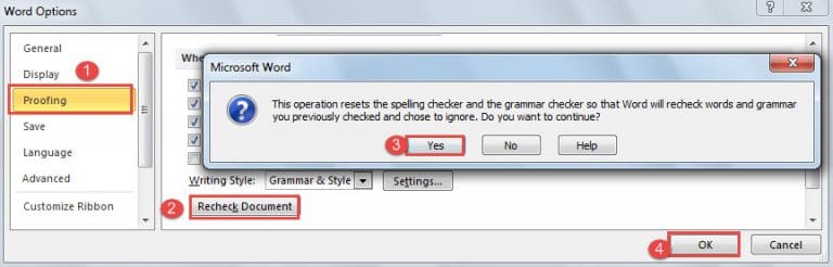 3 Quick Ways to Recheck Both the Spelling and Grammar of Your Word Document