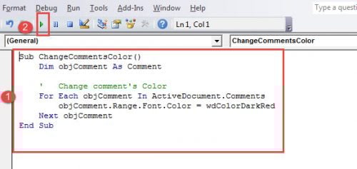 4 Easy Tips to Change the Color of Comment Balloons or Texts in Your ...