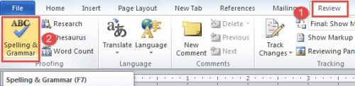 3 Quick Ways to Recheck Both the Spelling and Grammar of Your Word Document