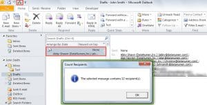 2 Methods to Count the Number of Recipients in an Outlook Email