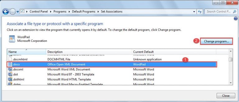 3 Ways to Set Word as the Default Program Associated with Your Word ...