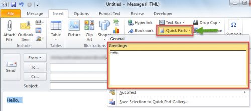 How to Auto Add Greetings to Reply Messages with Outlook VBA