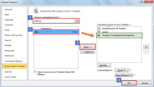 How to Quickly Get the Total Count of the Emails from a Specific Sender ...