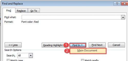 2 Quick Ways to Extract Texts with the Same Color from Your Word Document