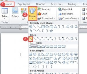 So erstellen Sie eine ausfüllbare Unterstreichung in Word: 11 Methoden ...