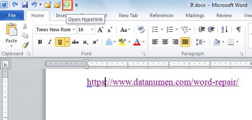 5 Practical Methods to Open a Hyperlink in Your Word Document