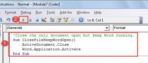 4 Quick Ways to Close a Single Word Document without Closing Word