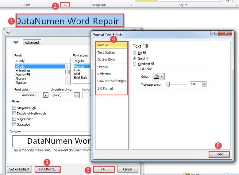 4 Useful Methods to Create Static or Animated Text Effects in Your Word ...
