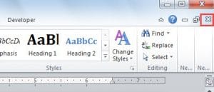4 Quick Ways to Close a Single Word Document without Closing Word