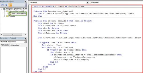 How to Auto Categorize the New Incoming Emails Based on the Senders ...