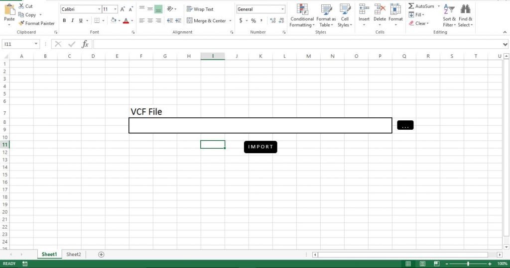 How to Create a vCard (.vcf File) Reader with Excel VBA