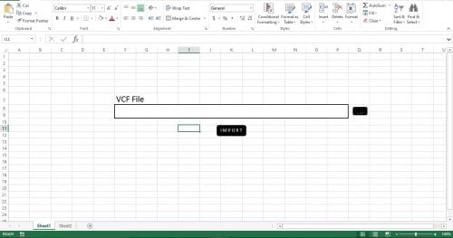 How to Create a vCard (.vcf File) Reader with Excel VBA