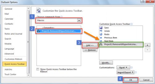 2 Methods to Remove All the Hyperlinks in Your Outlook Email