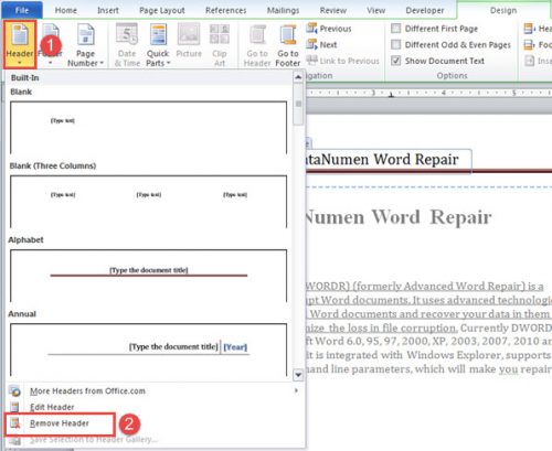 3 Methods to Print Your Word Document without Header and Footer