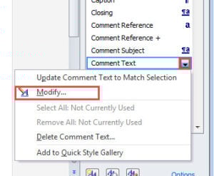 3 Methods to Change the Comment Text Style in Your Word Document