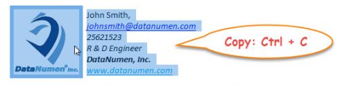 3 Methods to Make Picture Well-Aligned with Text in Your Outlook Signature