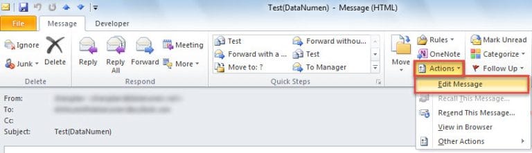 2 Methods to Remove All the Hyperlinks in Your Outlook Email