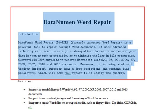 3 Quick Ways to Select a Large Range of Text in Word Document without ...