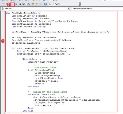 2 Quick Ways to Find Multiple Items in One Word Document at the Same Time