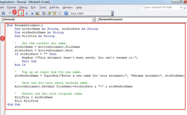 2 Smart Ways to Rename Your Document in Word