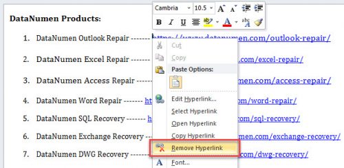 2 Methods to Remove All the Hyperlinks in Your Outlook Email