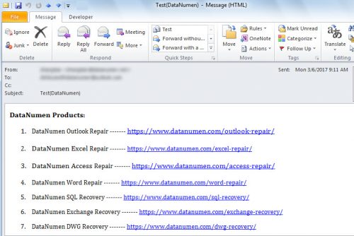 2 Methods to Remove All the Hyperlinks in Your Outlook Email