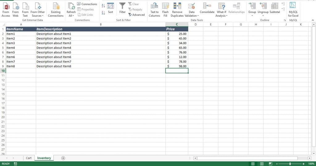 How to Create an Automated Shopping Cart in Excel Workbook