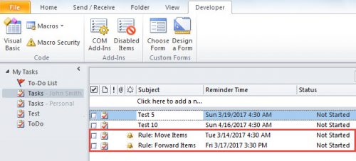 How to Schedule Specific Outlook Rules to Run at a Specific Time