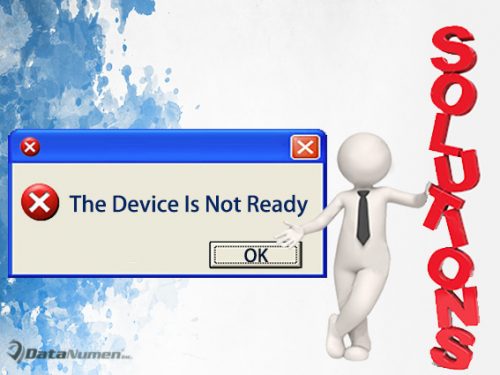 4 Reasons and Solutions for “The Device Is Not Ready” Error in Computer