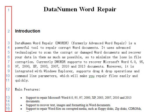 6 Handy Tips to Add Line Numbers and Set Their Formatting in Your Word ...