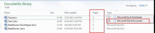 2 Quick Ways to Search for Word Documents with Specific Number of Pages