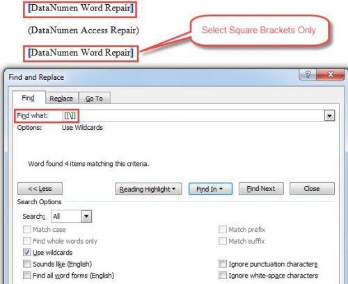 2 Ways To Batch Delete Brackets And Inside Spaces In Your Word Document