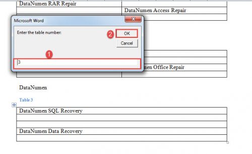 4 Methods To Extract Tables From One Word Document To Another