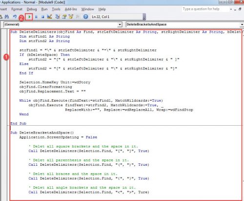 2 Ways To Batch Delete Brackets And Inside Spaces In Your Word Document