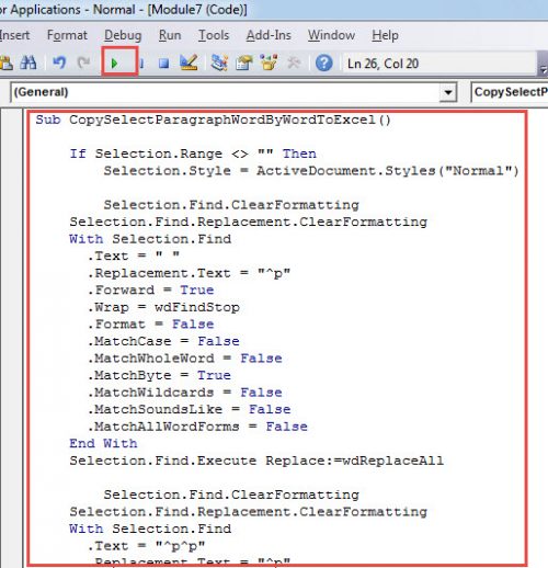 2 Ways To Copy Texts From Word To Excel With Each Word In A Separate Cell