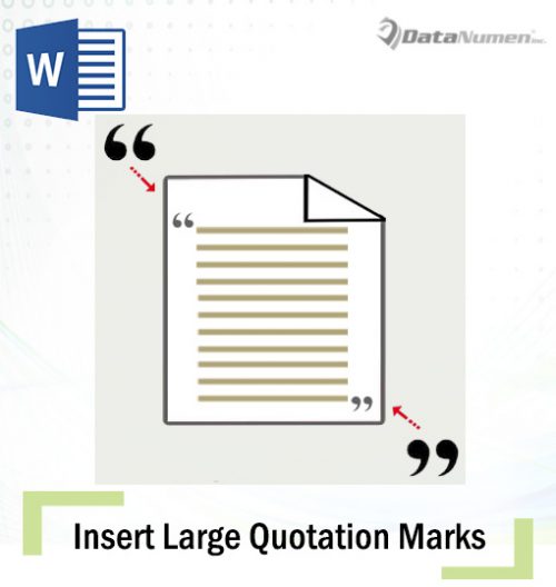 5 Useful Ways to Insert Large Quotation Marks around a Paragraph in ...