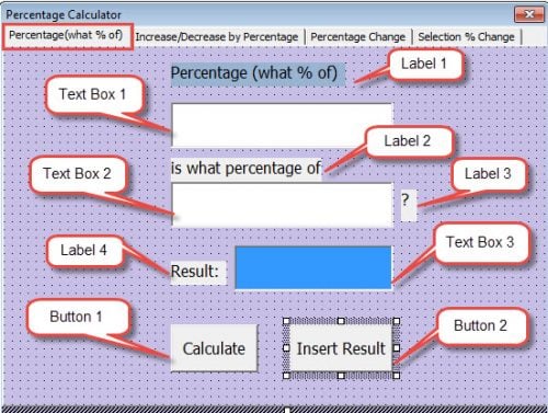 How to Make a Percentage Calculator in Your Word via VBA