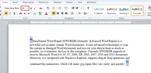 5 Useful Ways to Insert Large Quotation Marks around a Paragraph in ...