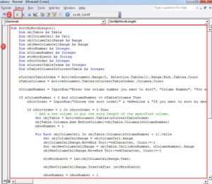 2 Smart Ways to Sort a Column of Texts by Length in Your Word - Data ...