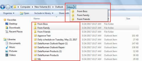 How to Quickly Export an Outlook Folder with All Subfolders & Items to a Windows Folder