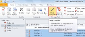 2 Methods to Batch Mark All Overdue Tasks Complete in Your Outlook